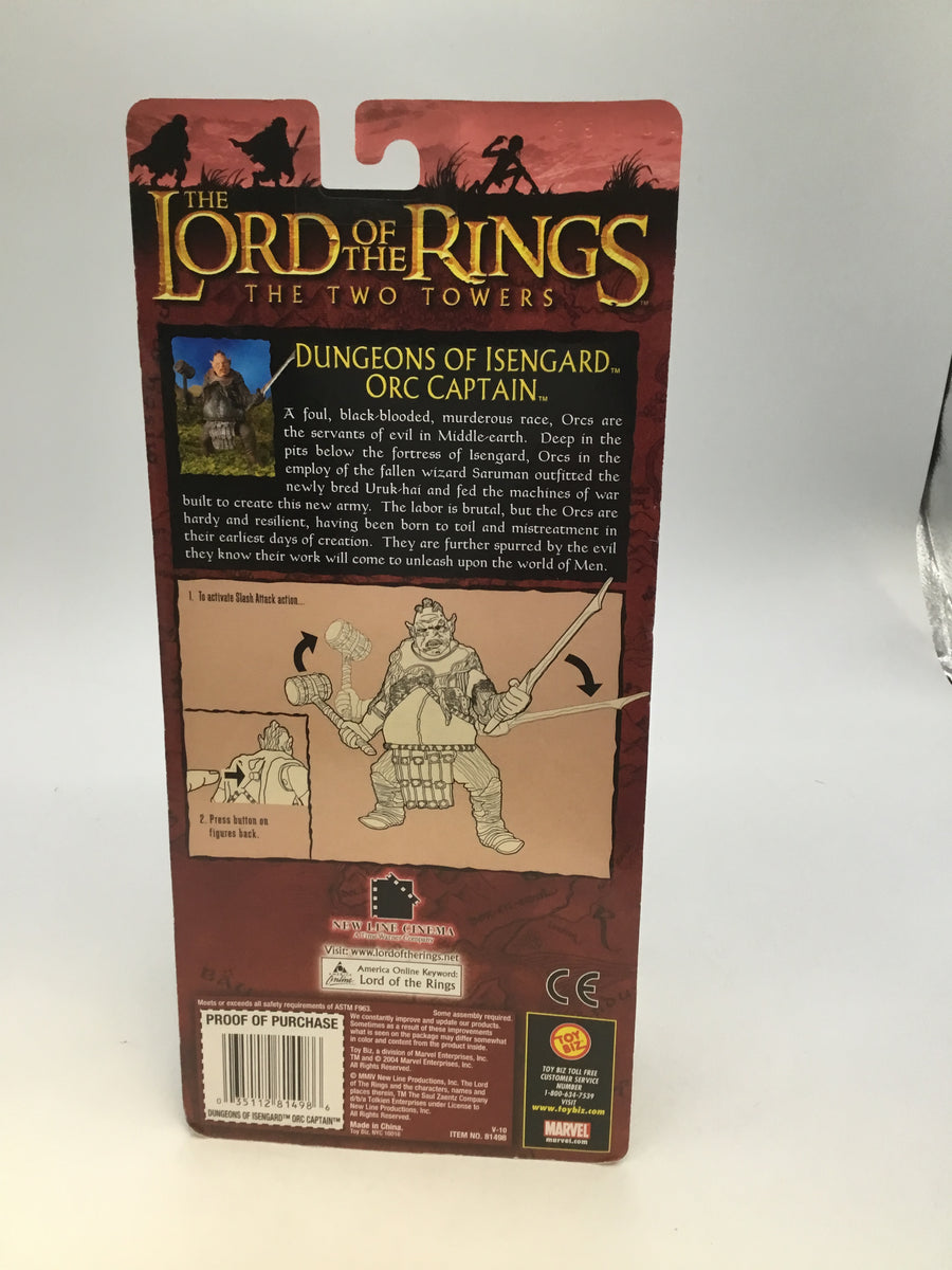Dungeon of Isengard Orc Captain - Lord Of The Rings The Two Towers Fig ...