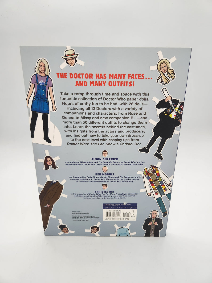 Doctor Who: Paper Dolls: A Coloring Book. – Toy Heaven