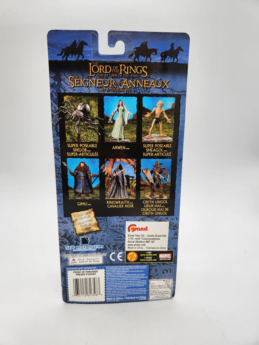 Lord of the Rings Return Of The King Super Poseable Smeagol 6" Figure ...