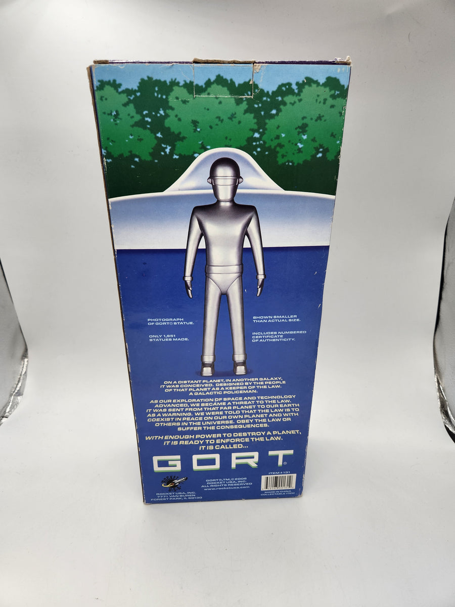 Gort Limited Edition 16" Robot Statue Original box Day The Earth Stood ...