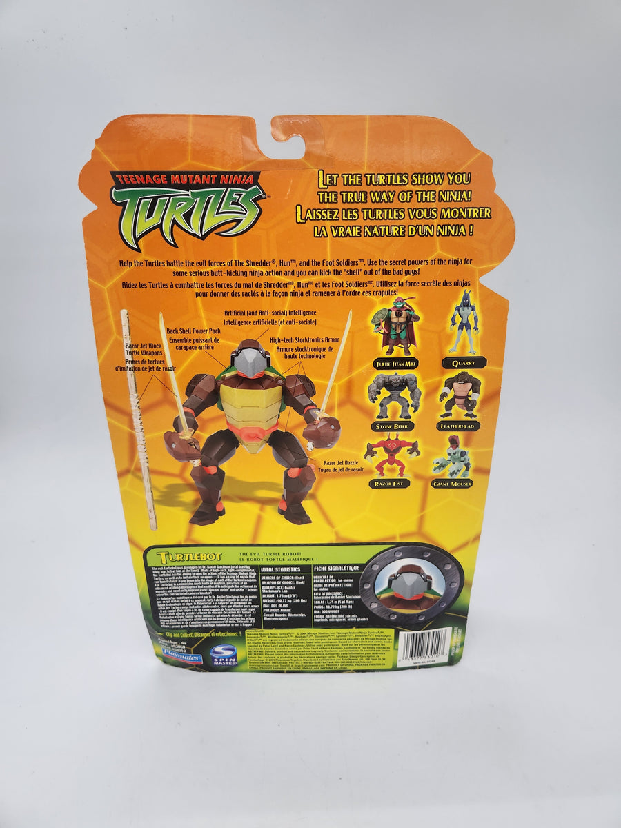 2004 Teenage Mutant Ninja Turtles Turtlebot Action Figure. – Toy Heaven