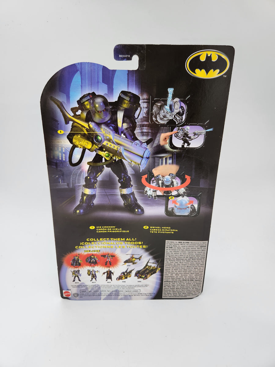 Batman Mattel DC Mr. Freeze Ice Cannon figure 2003. – Toy Heaven