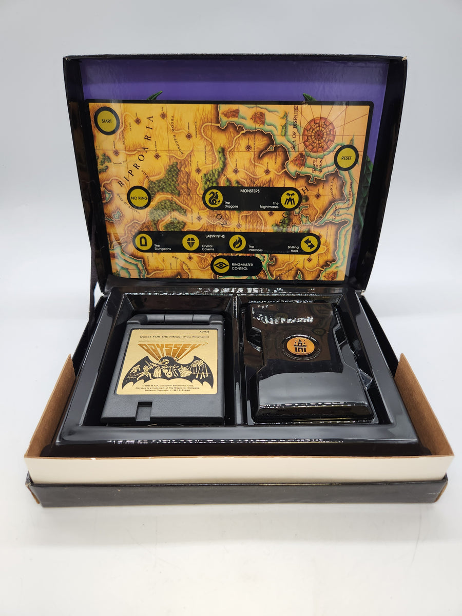 Magnavox ODYSSEY 2 System The QUEST for the RINGS 1981. – Toy Heaven