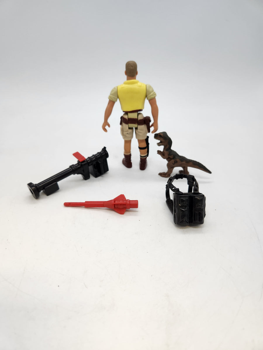 Jurassic Park Series 1 1993 Robert Muldoon Firing Bazooka w/ T-Rex Hat ...