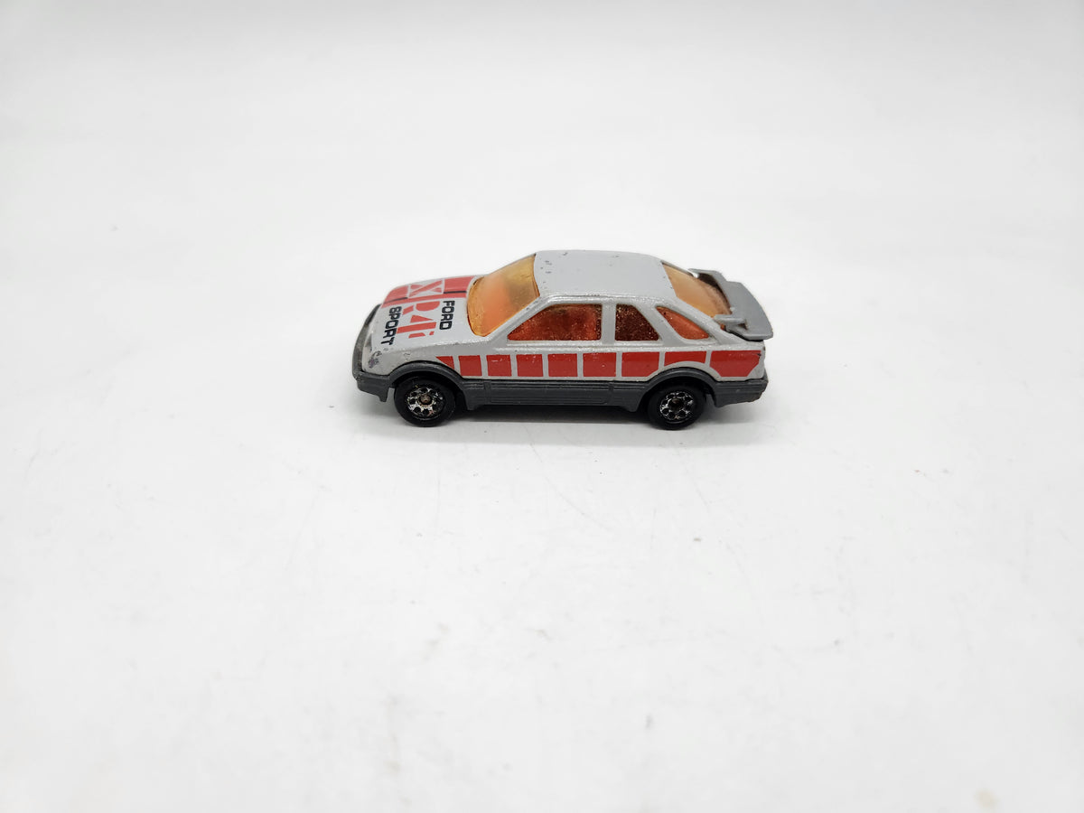 Vintage 1983 Matchbox 1-75 series Ford Sierra XR4i No.55 Silver 1:58 E ...
