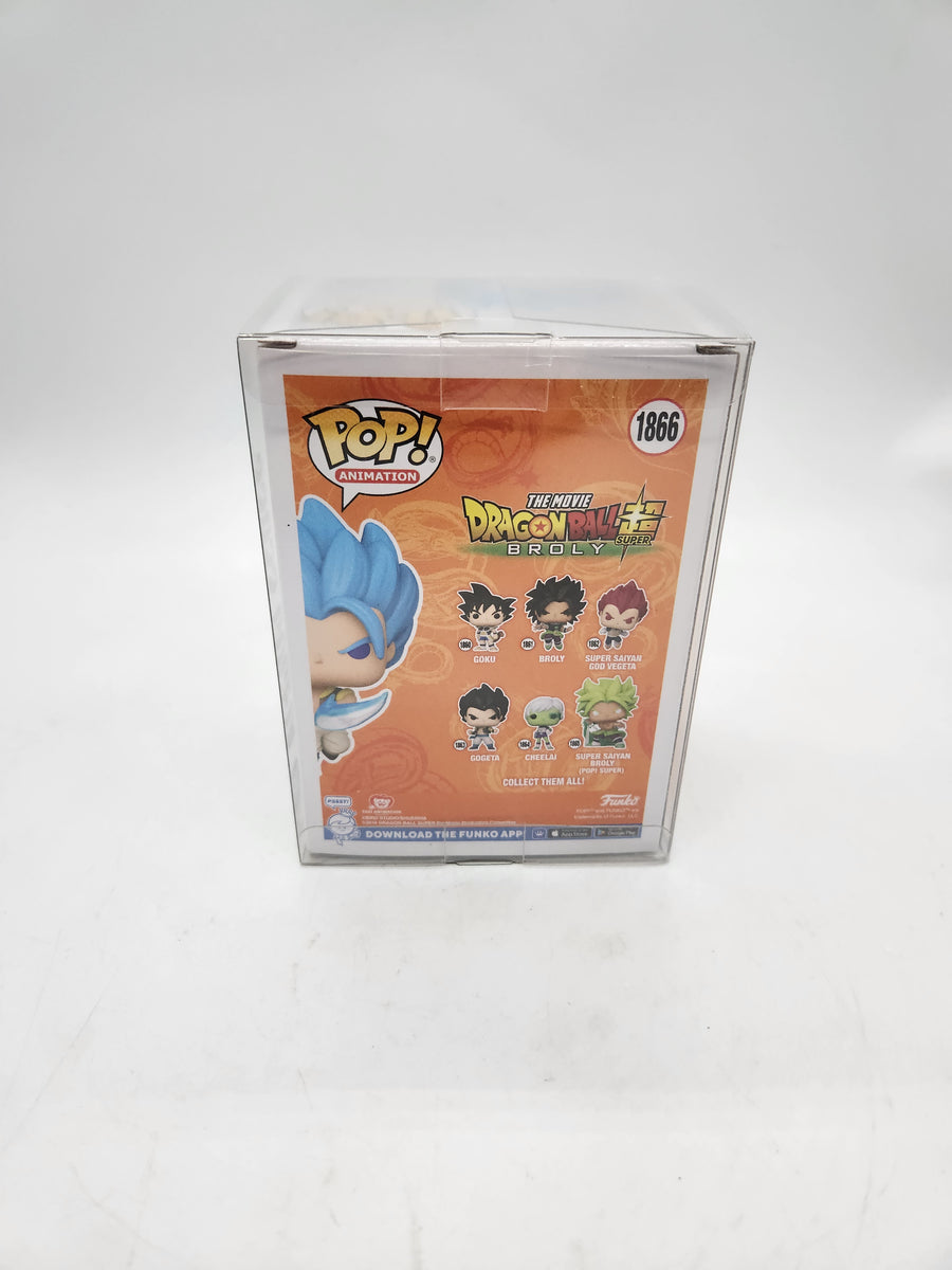 Funko POP! Dragon Ball SSGSS Gogeta #1866 W/protector. – Toy Heaven