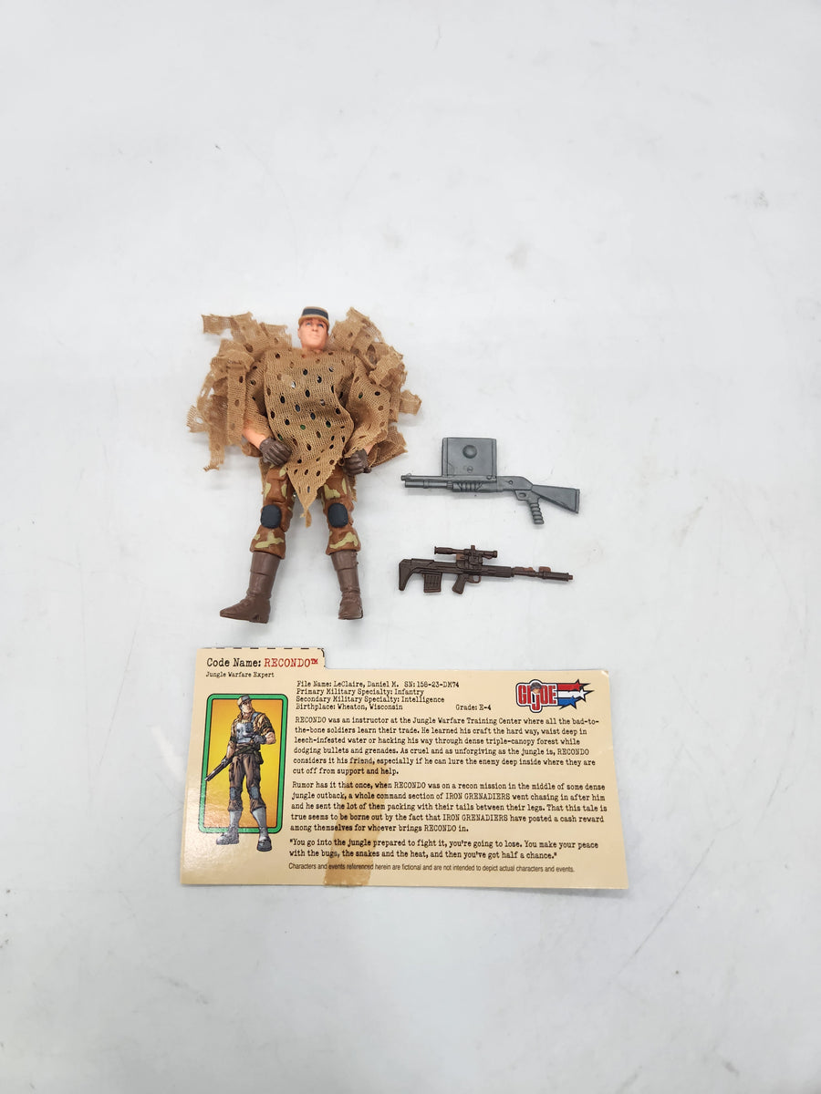 2003 RECONDO (V3) Jungle Warfare Expert G.I. Joe 3.75 inch Figure ...