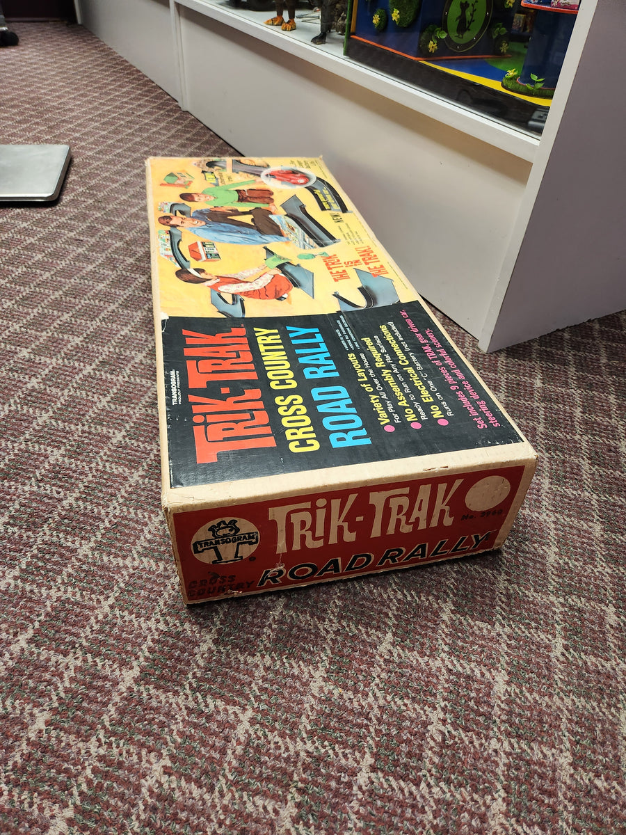Vintage 1964 Trik-Trak Cross Country Road Rally Car Set Complete. – Toy ...