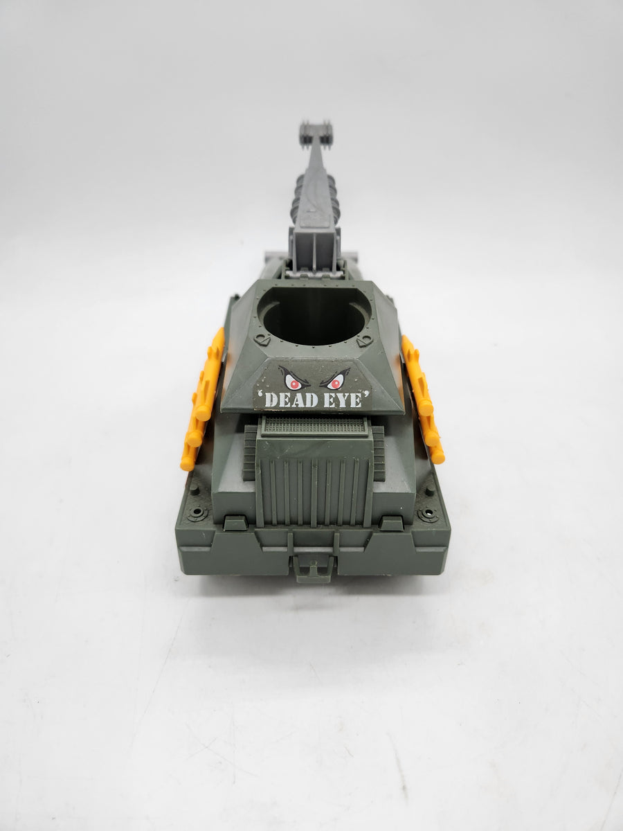 1987 GI Joe PERSUADER G.i. Joe Tank Vehicle w/BACKSTOP DRIVER w/Helmet ...