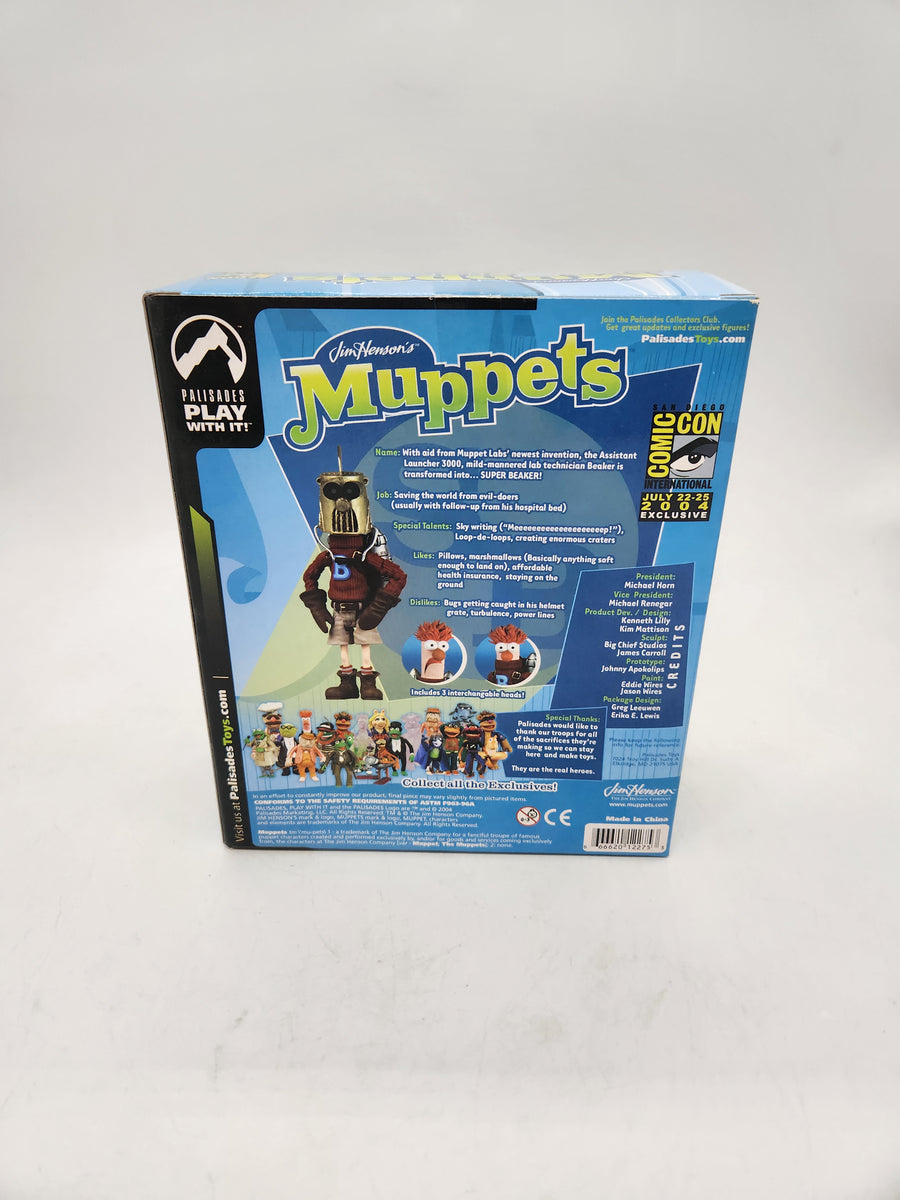 Palisades Muppets Super Beaker 2004 SDCC Exclusive Collectible. – Toy ...
