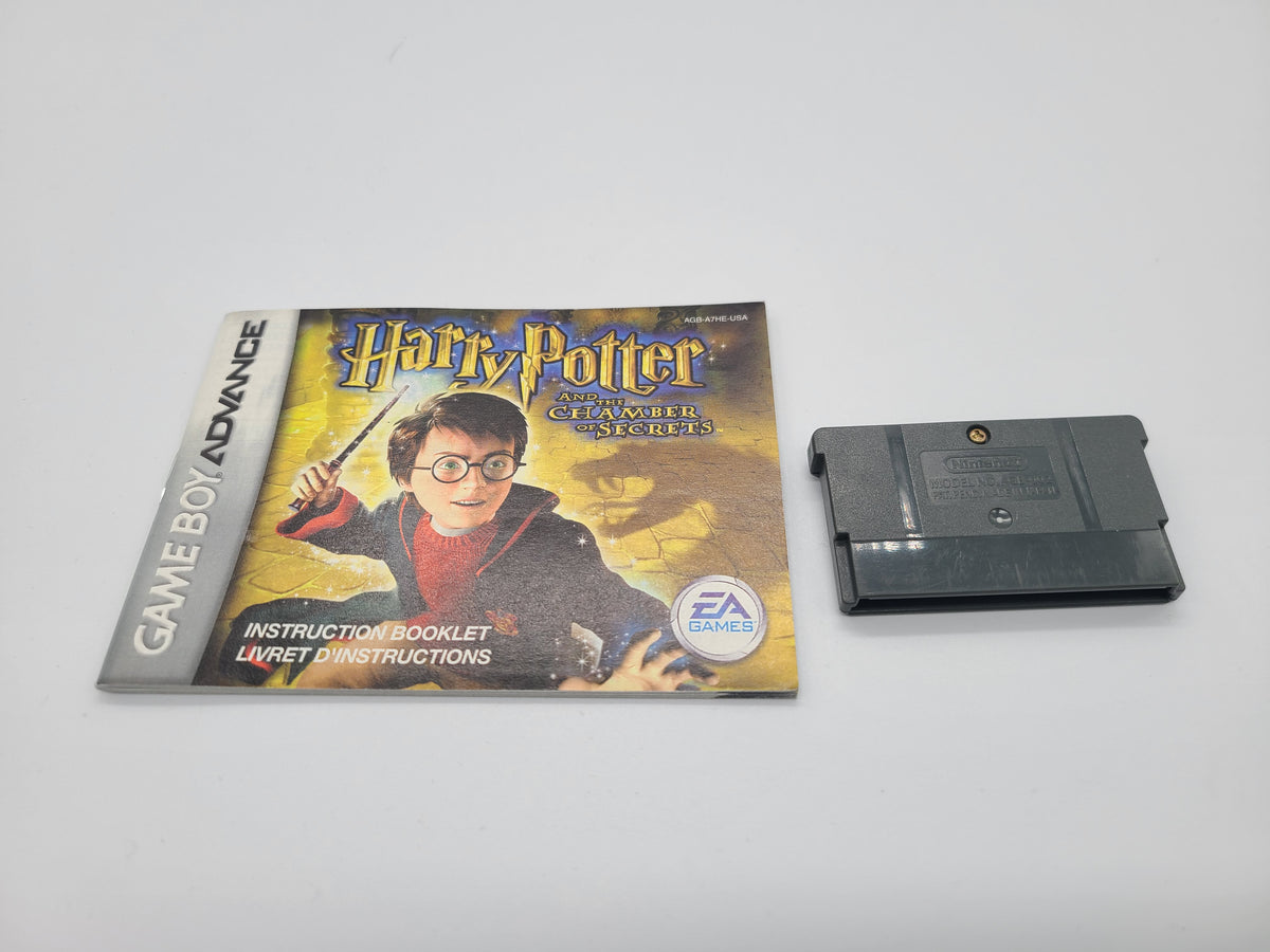 Harry Potter And The Chamber of Secrets (Game Boy Advance GBA, 2002 ...