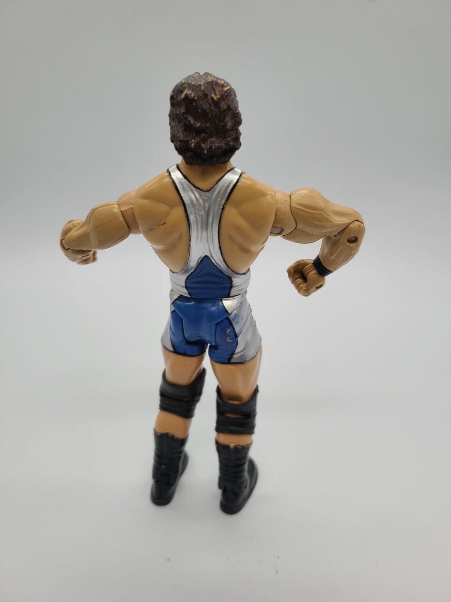 CHARLIE HAAS WWE 2003 Jakks Pacific Wrestling Figure Blue/Black Gear w ...