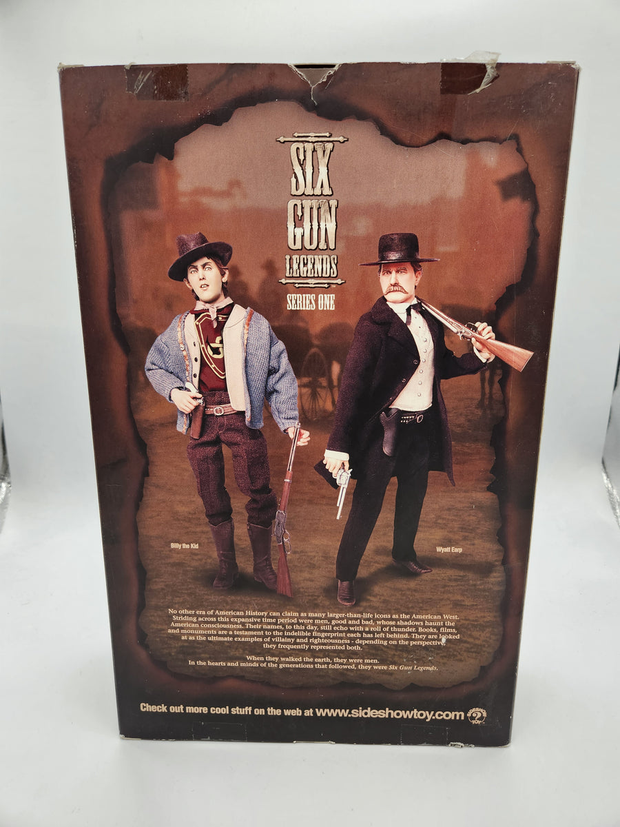 Sideshow Six Gun Legends Wyatt Earp Action Figure 12"-Series One 2001 ...